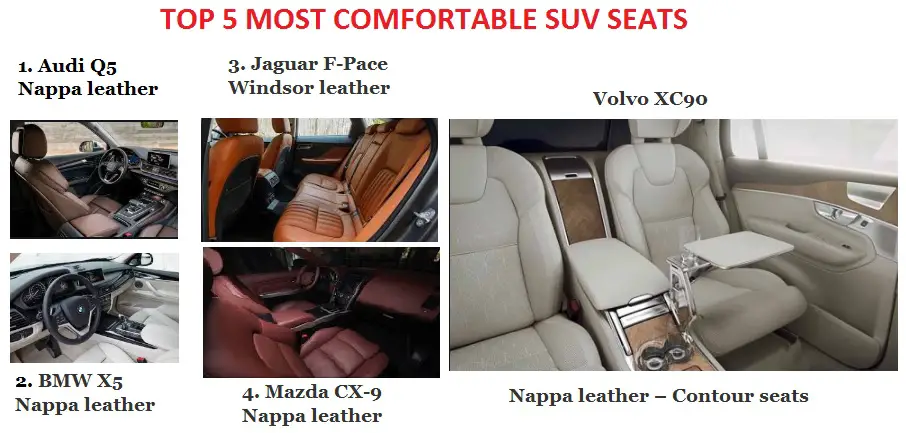 Suv With Most Comfortable Seats | Brokeasshome.com Suv With Most Comfortable Seats | Brokeasshome.com